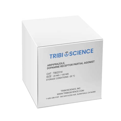 Tribioscience Aripiprazole Dopamine Receptor Partial Agonist Tbi2314 Tribioscience
