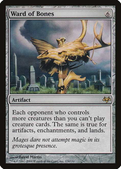 Ward Of Bones · Eventide Eve 174 · Scryfall Magic The Gathering Search