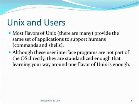 Ppt Introduction To Unix Powerpoint Presentation Free Download Id 4731155