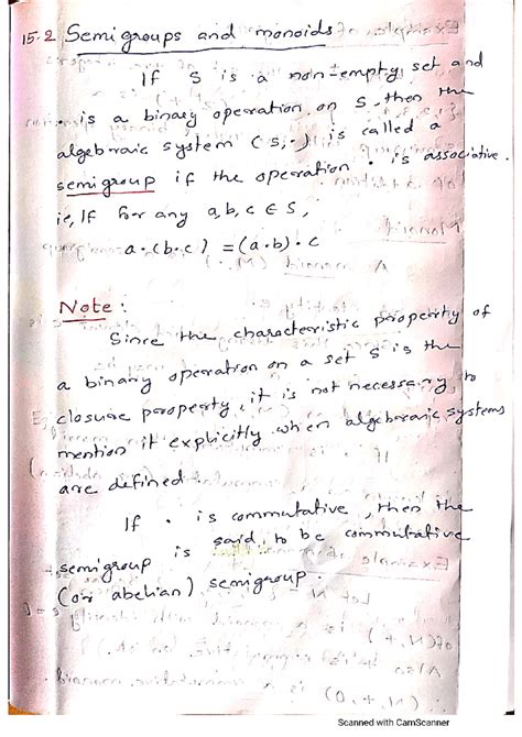 2 Semigroup Monoid 15 Semi Groups And Monoids Slymose If S Is A Non