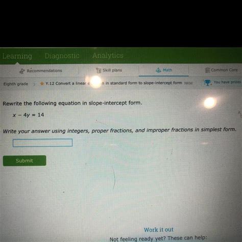 write your answer using integers proper fractions and improper