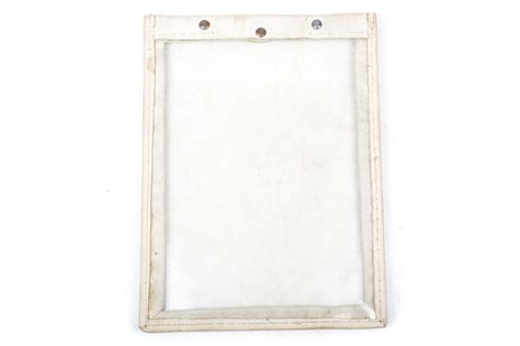 Clear Mapcase Insert Marked RBNR Fjm44