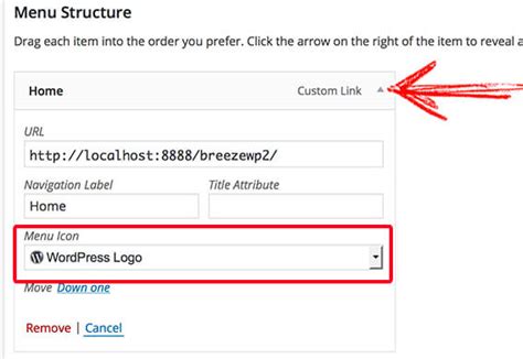 Use Font Awesome Icons In Wordpress Menu Items Ostraining