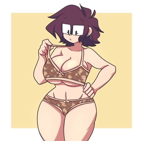 Rule 34 1girls Bra Breasts Brown Eyes Earrings Glasses Lueduartv Lulú