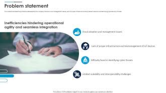 Problem Statement Cisco Business Model BMC SS