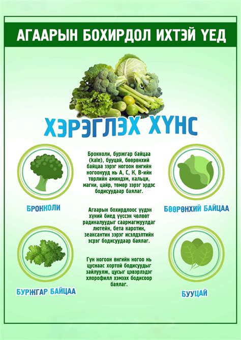 Дакал 📣Агаарын бохирдол ихтэй үед хэрэглэх хүнс Гүн ногоон өнгийн ногоо нь цуснаас хортой