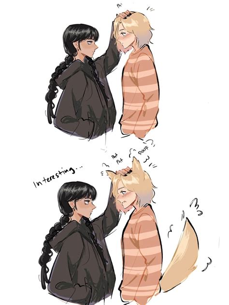 Wednesday Addams And Enid Sinclair Addams Family And More Drawn By Randersms Danbooru