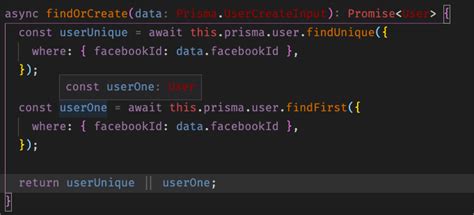 Findfirst And Findunique Do Not Return Null According To Types · Issue