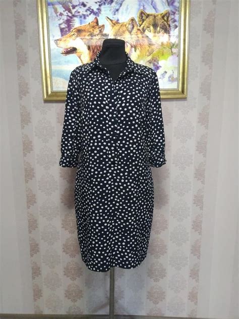 Класне плаття в горошок — ціна 249 грн у каталозі Сукні міді Купити жіночі речі за доступною