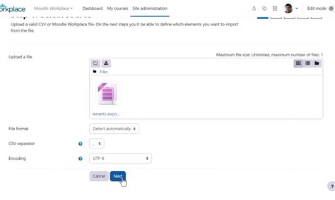 Simple Import And Export Of Your Content With Moodle Workplace 4