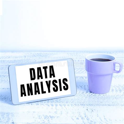 Hand Writing Sign Data Analysis Business Overview Business Intelligence And Analytics With A