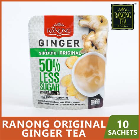Ranong Original Ginger Tea 10 Sachets Lazada Ph