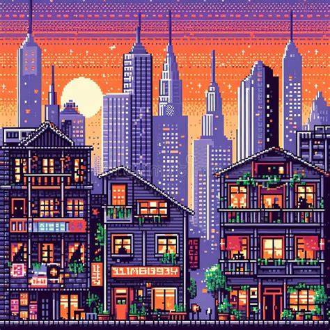 Pixel Art Ascii Ascii Art Provides The Structure While Pixelate Stock