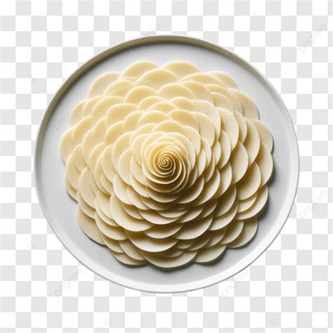 투명한 배경에 있는 접시에 감자 꽃을 자르는 3d 사진 접시에 감자 꽃을 자르는 3d 사진 투명한 배경에 음식 Png 일러스트 및 이미지 에 대한 무료 다운로드