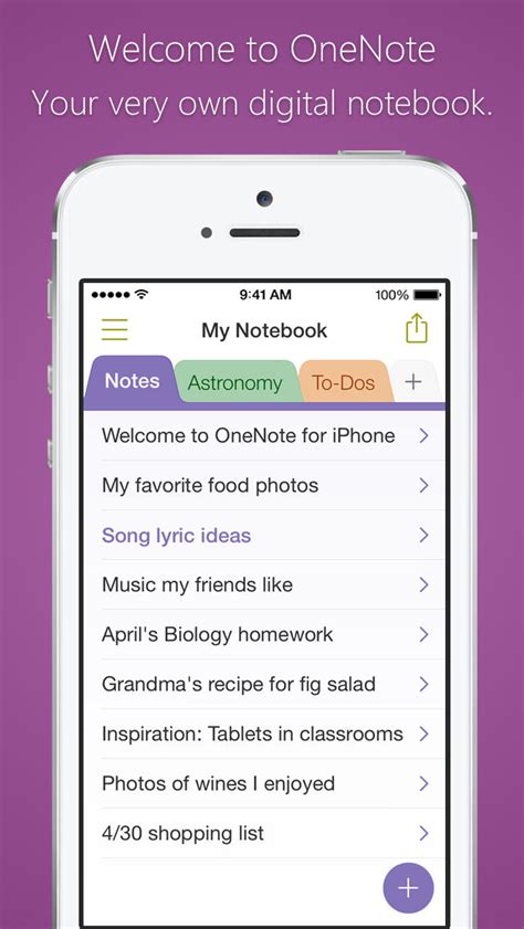 Microsoft OneNote App Gets Support For Touch ID And IPhone Ability To Organize Pages More