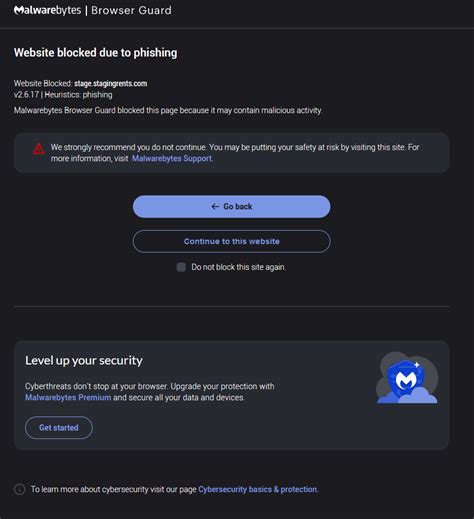 False Positive Website Phishing Chrome Malwarebytes Forums