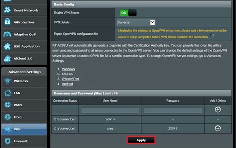 How To Set Up VPN On ASUS Router Client Server TechNadu