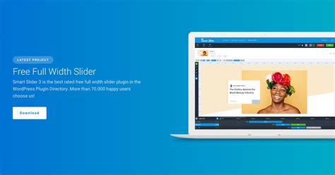 Gradient Slider — Smart Slider 3 — Wordpress Plugin