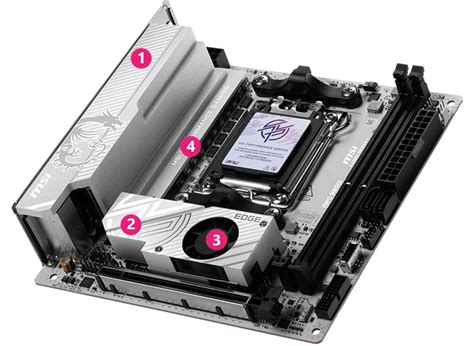 Mpg B850i Edge Ti Wifi Gaming Motherboards｜best Motherboard For Ai Pc｜msi