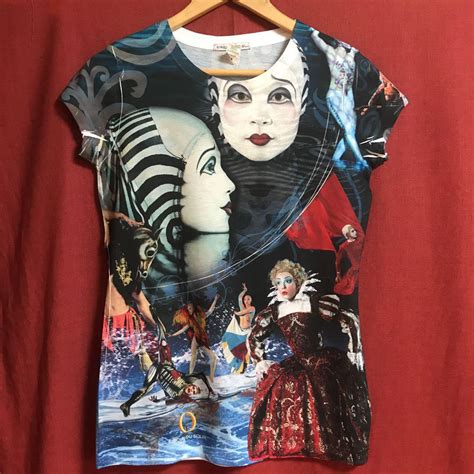 【シルクドソレイユ】アートtシャツ 個性的 Mサイズ メルカリ