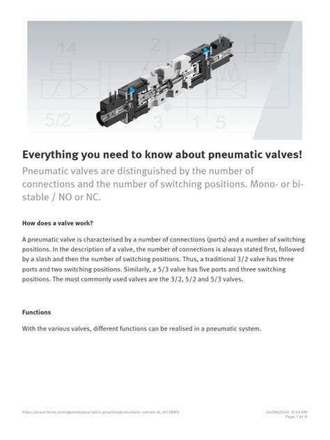 Pneumatic Valves Festo Gb Pdf