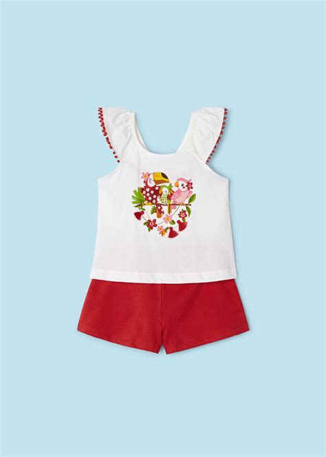 Conjunto 2 Piezas Better Cotton Niña Granadina Mayoral