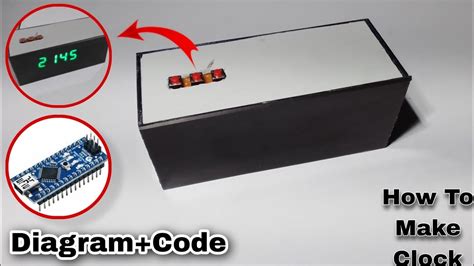 How To Make Digital Clock Using Arduino Nanowith Diagram And Code🔥🔥