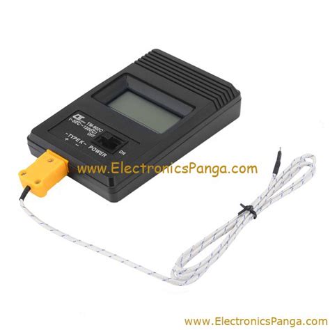 TM C K Type Digital Display Thermometer Temperature Meter Single Input With Thermocouple