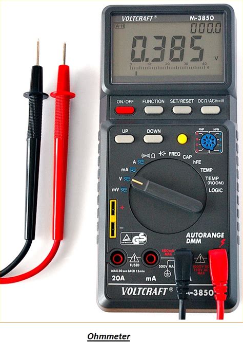 Apa Itu Ohm Meter Diagram Rangkaian Jenis Dan Aplikasi