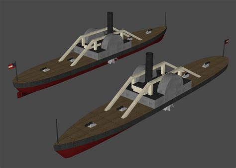 Csn Css Selma Tinclad Gunboat Stl Port By Digitalexplorations On