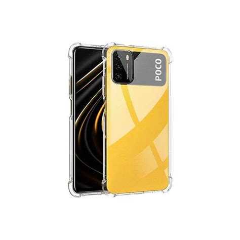 Xiaomi Poco M Transparent Anti Burst Case AppleMe