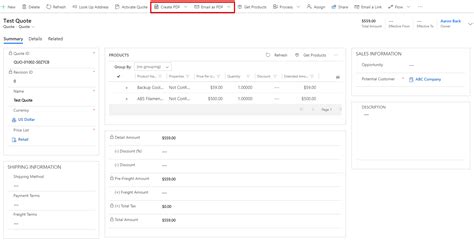 Creating Pdf Quotes In Dynamics 365 Crm Software Blog Dynamics 365