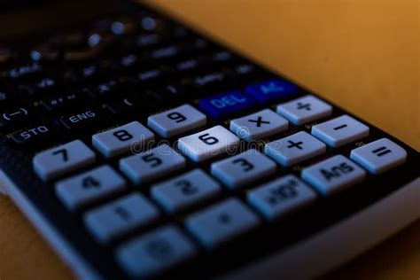 Key Number Six On The Keyboard Of A Scientific Calculator Stock Photo Image Of Finance