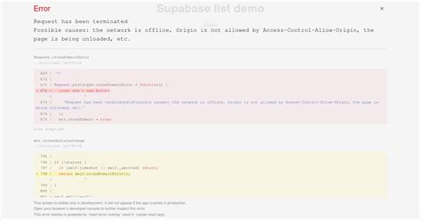 Supbase List Codesandbox