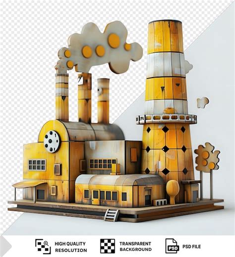 Premium Psd Awesome 3d Model Of The Chernobyl Reactor Building
