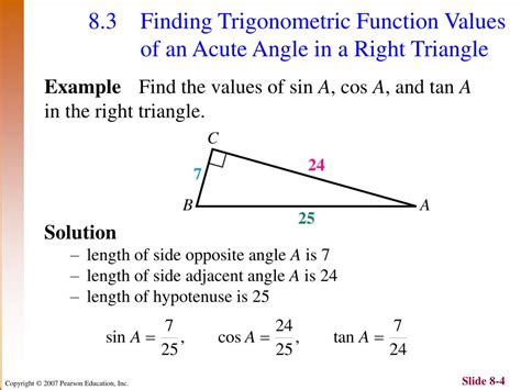 Ppt Chapter 8 Trigonometric Functions And Applications Powerpoint