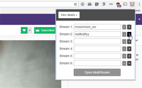 kbmod multistream extension njglhbamlnkijhmcpnphfjeboaddnend extpose