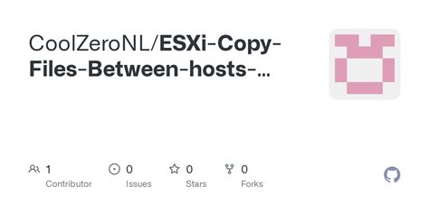 Github Coolzeronlesxi Copy Files Between Hosts Using Scp Command