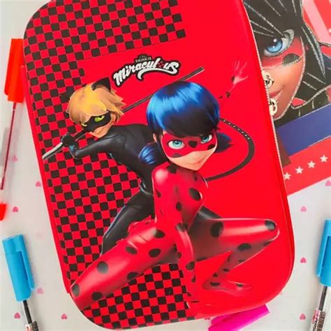 خرید و قیمت جامدادی کتابی دخترانه طرح دختر کفشدوزکی از غرفه لوازم التحریر دلسا