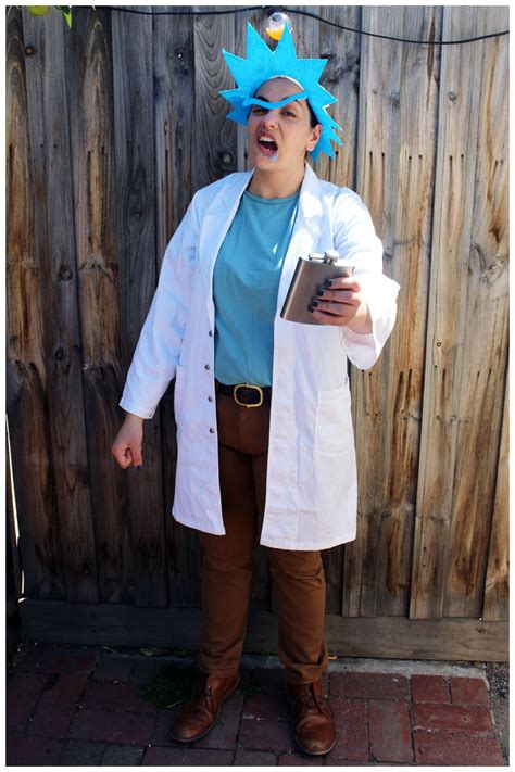 Rick From Rick And Morty Costume Get More Costume And Halloween