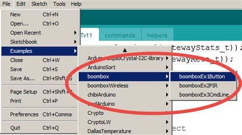 Installing Arduino And Boombox Files Boombox