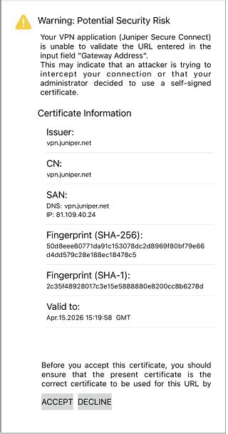 Deploy Certificates For Juniper Secure Connect Juniper Secure Connect