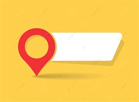 Flat Map Pin Icon On Isolated Background Information Concept Pointer Vector Information