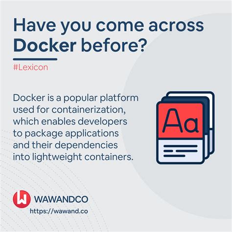 Wawandco On Linkedin Docker Containerization Developertools Lexicon Wawandco…