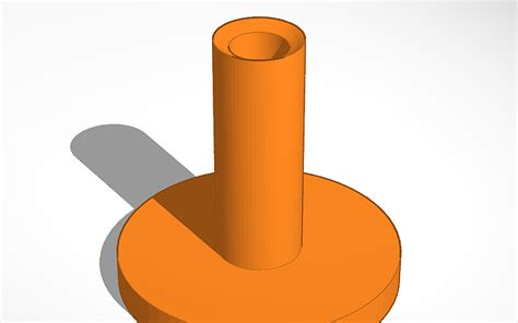 3d Design Rubber Golf Tee Tinkercad