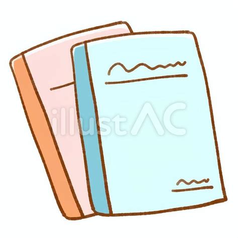二冊のノートイラスト No 1393603|無料イラスト・フリー素材なら「イラストac」 二冊のノートイラスト No 1393603|無料イラスト・フリー素材なら「イラストac」