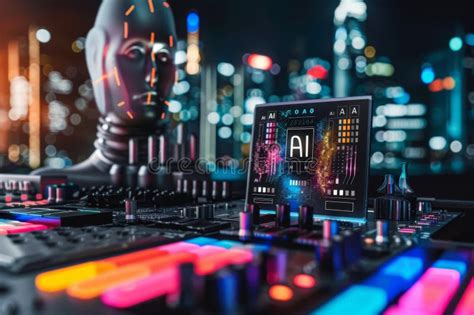 Ai Interface On A Circuit Board Illustrating The Complexity And