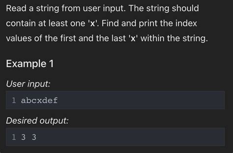Solved Read A String From User Input The String Should Chegg Com