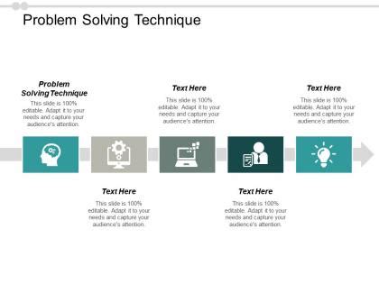 Solving Technique PowerPoint Presentation And Slides SlideTeam