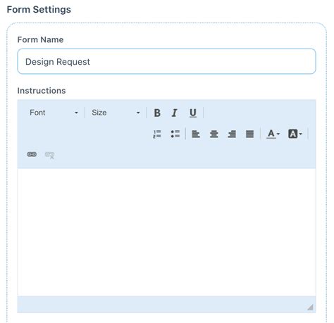 Custom Project Request Forms Workzone Knowledge Base